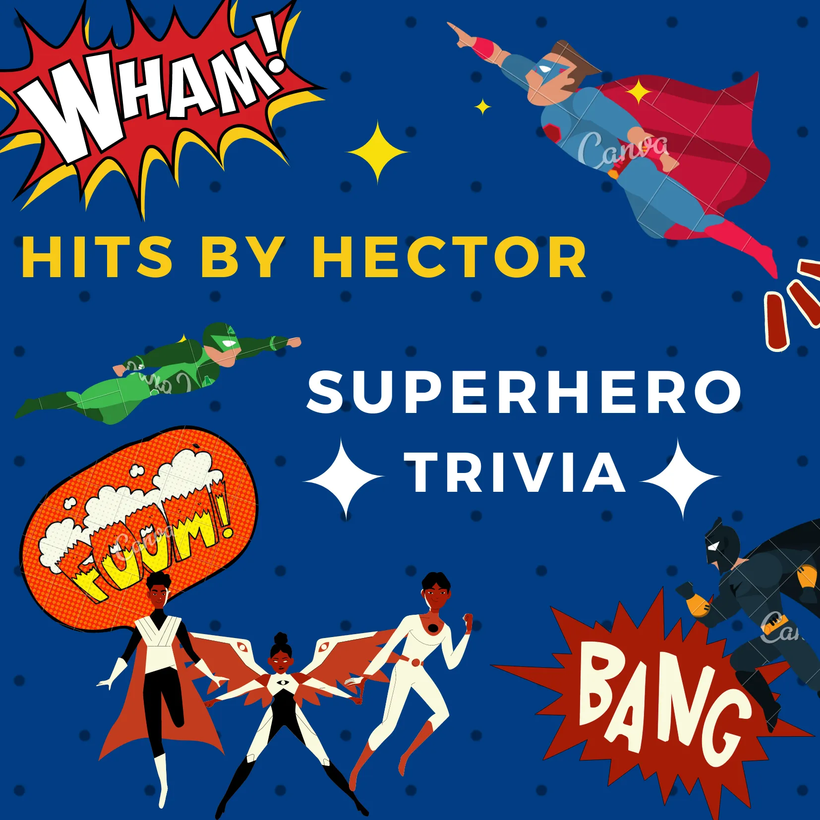 Super Heroes 1 - Custom Trivia Quiz Maker