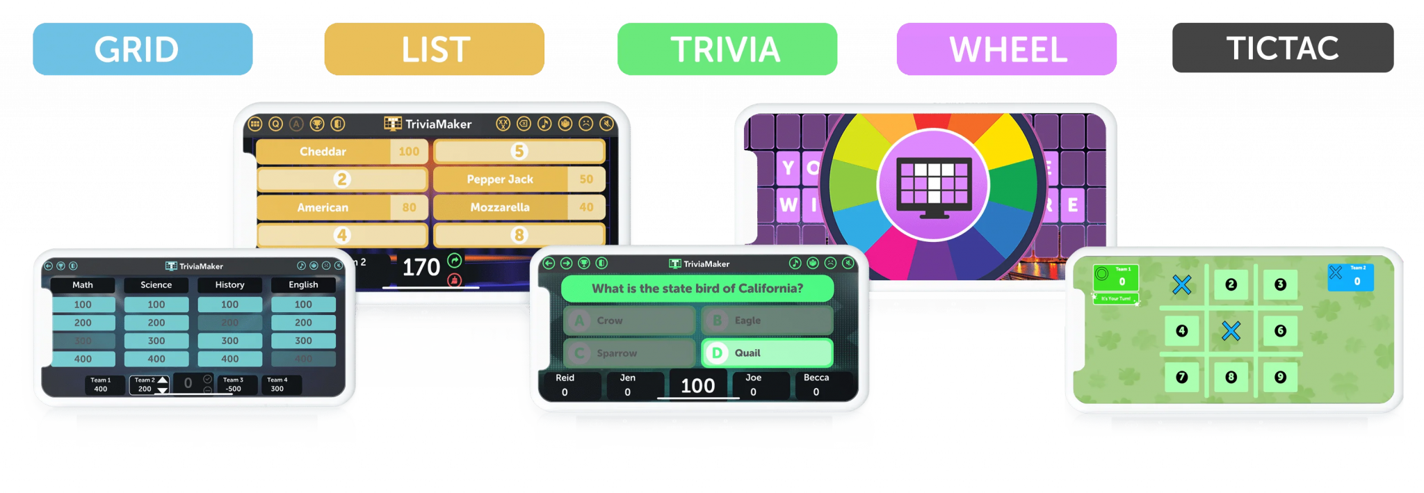 TriviaMaker - Quiz Creator | Create Your Own Trivia Game Show