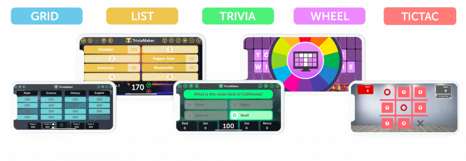 TriviaMaker - Quiz Creator | Create Your Own Trivia Game Show