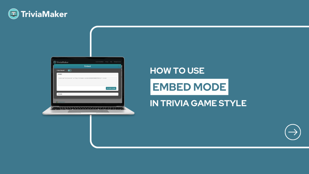 Find out how you can embed quiz on your website