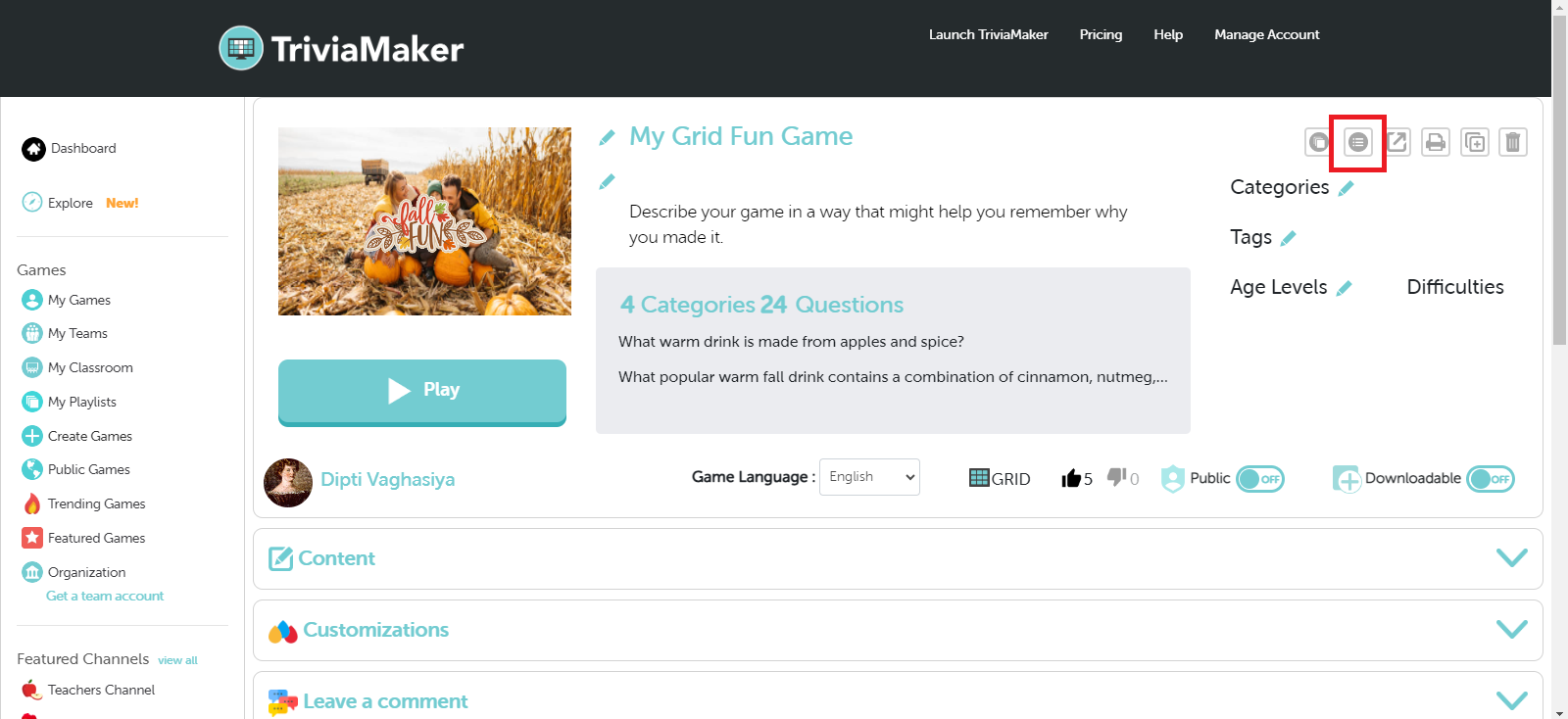 Screenshot-1086 - TriviaMaker - Quiz Creator