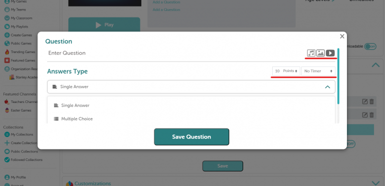 Create Quiz - TriviaMaker - Quiz Creator