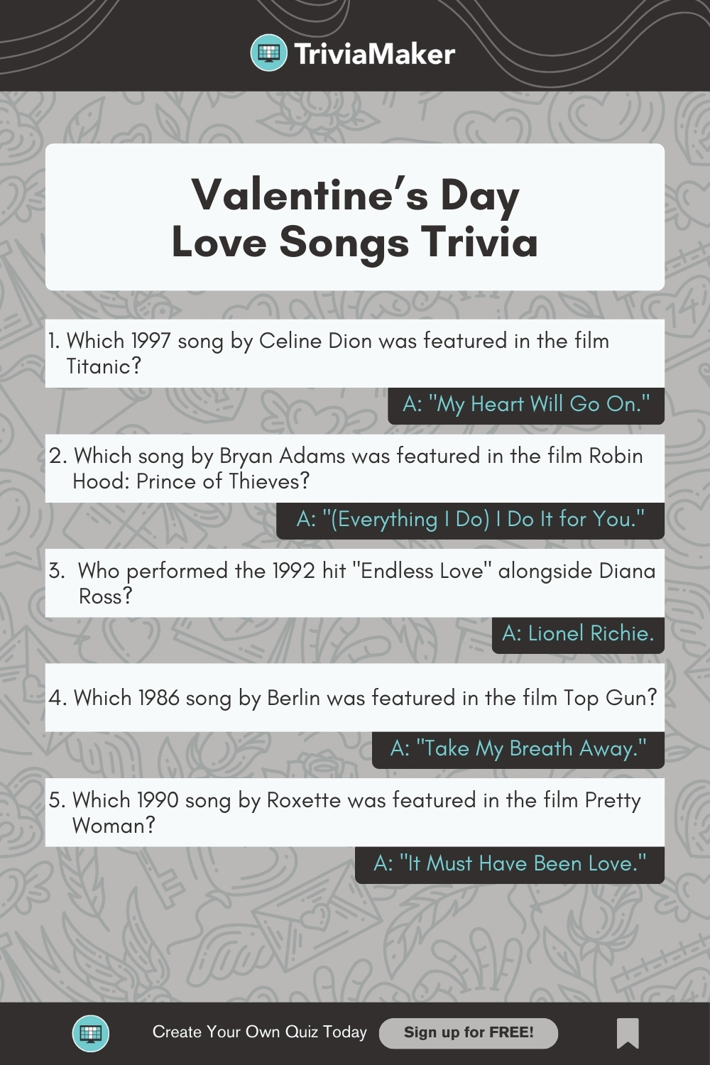 75+ Best Valentine's Day Trivia Questions and Answers [2025]