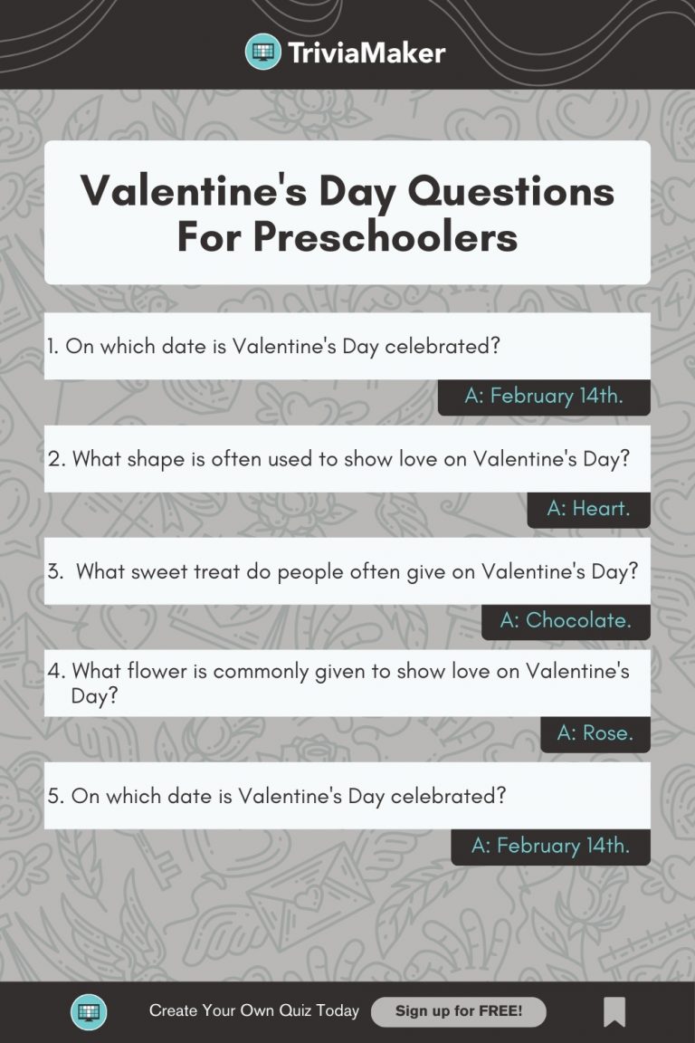 75+ Best Valentine's Day Trivia Questions and Answers [2025]