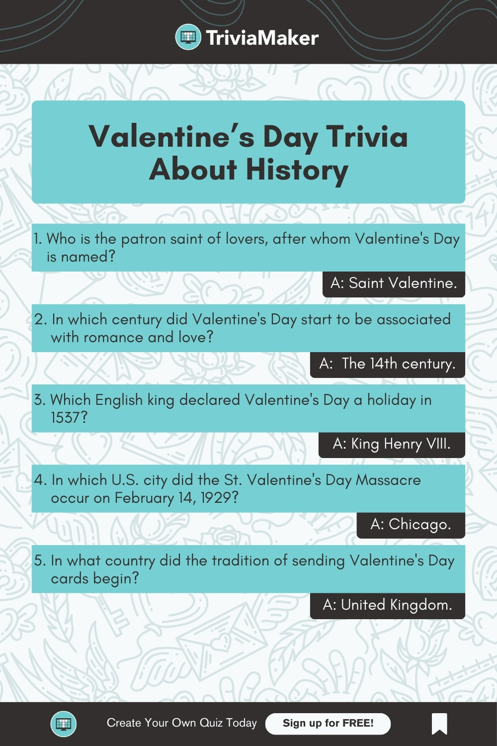 75+ Best Valentine's Day Trivia Questions and Answers [2025]