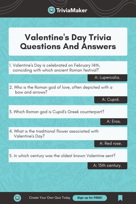 75+ Best Valentine's Day Trivia Questions and Answers [2025]