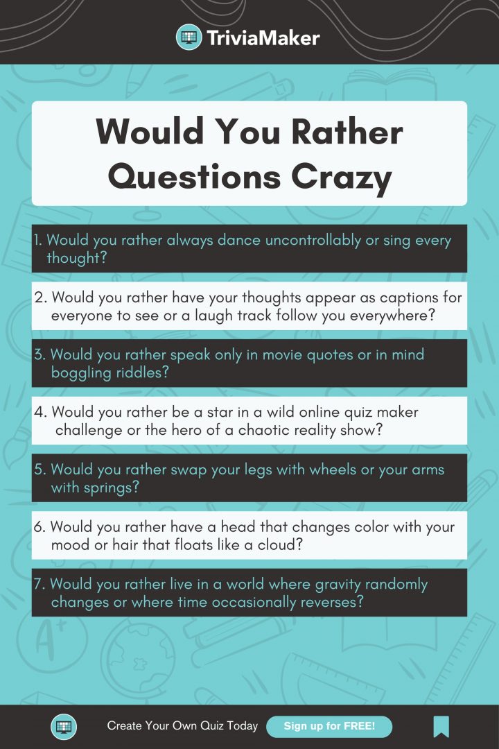 350+ Would You Rather Questions for All : Friends,Kids,Couples, Adults ...