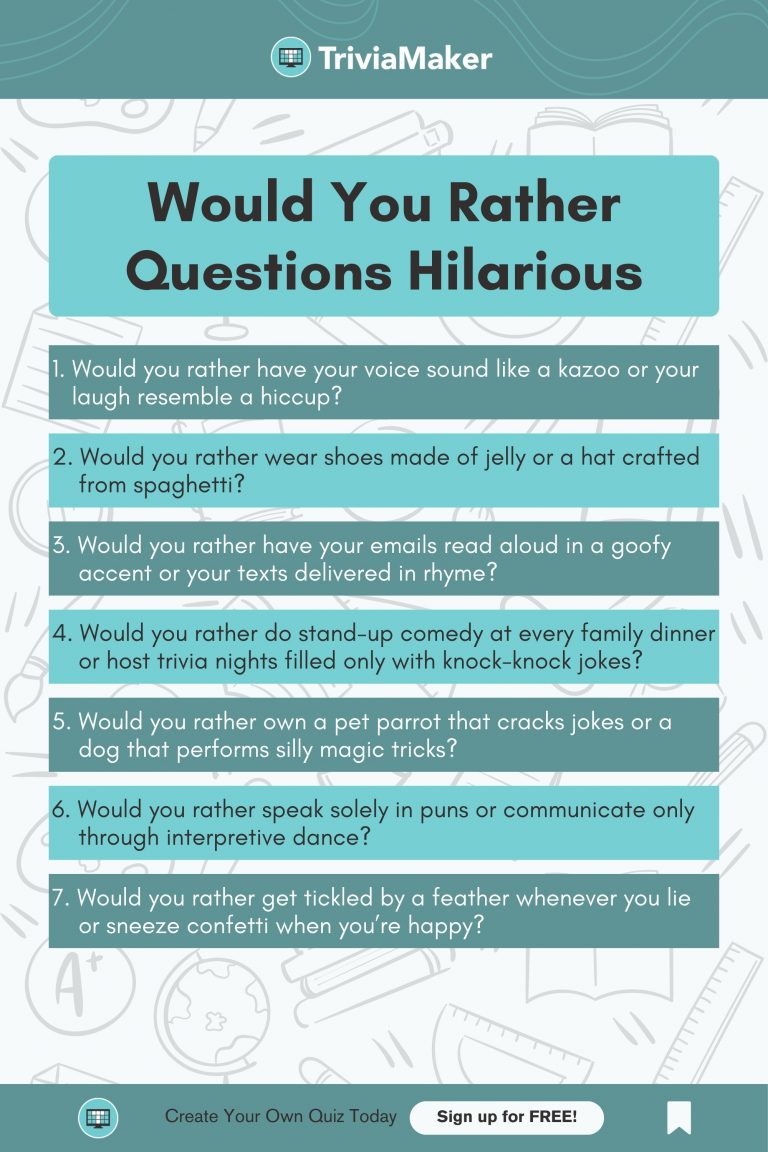 350+ Would You Rather Questions for All : Friends,Kids,Couples, Adults ...