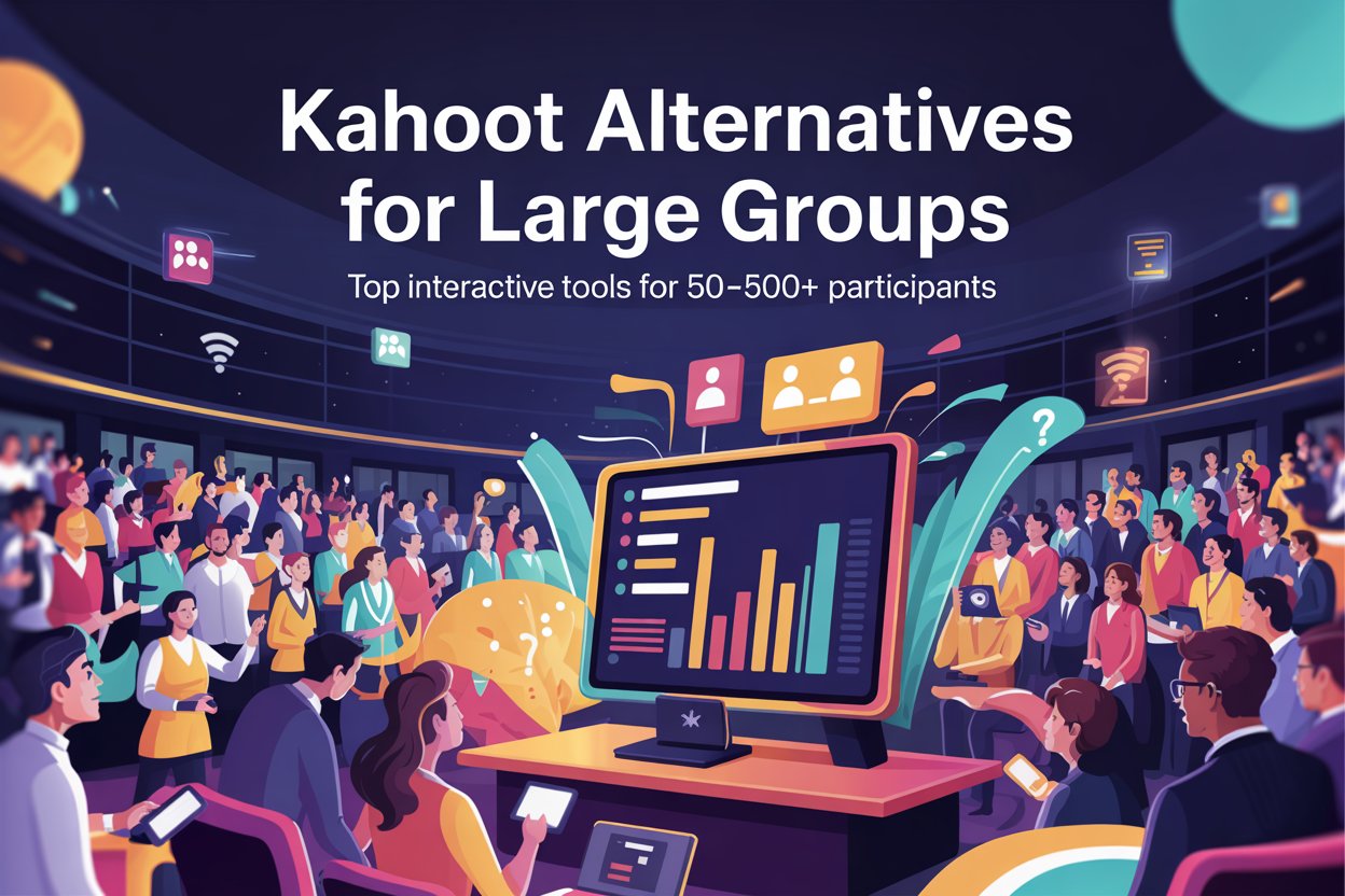 10 Best Kahoot Alternatives for Large Groups in 2025