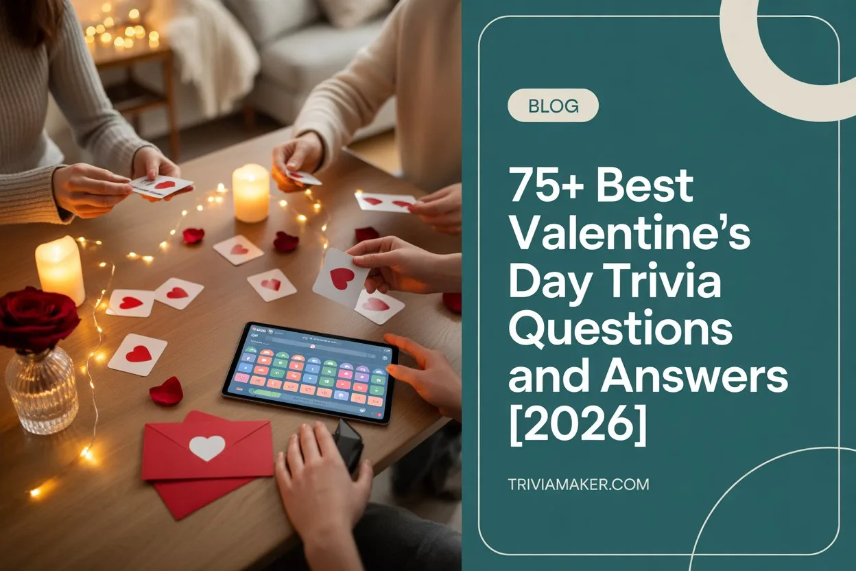 75+ Best Valentine's Day Trivia Questions and Answers [2026]