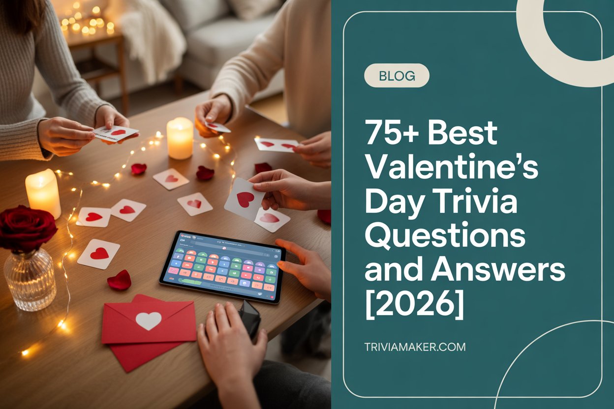 75+ Best Valentine's Day Trivia Questions and Answers [2026]