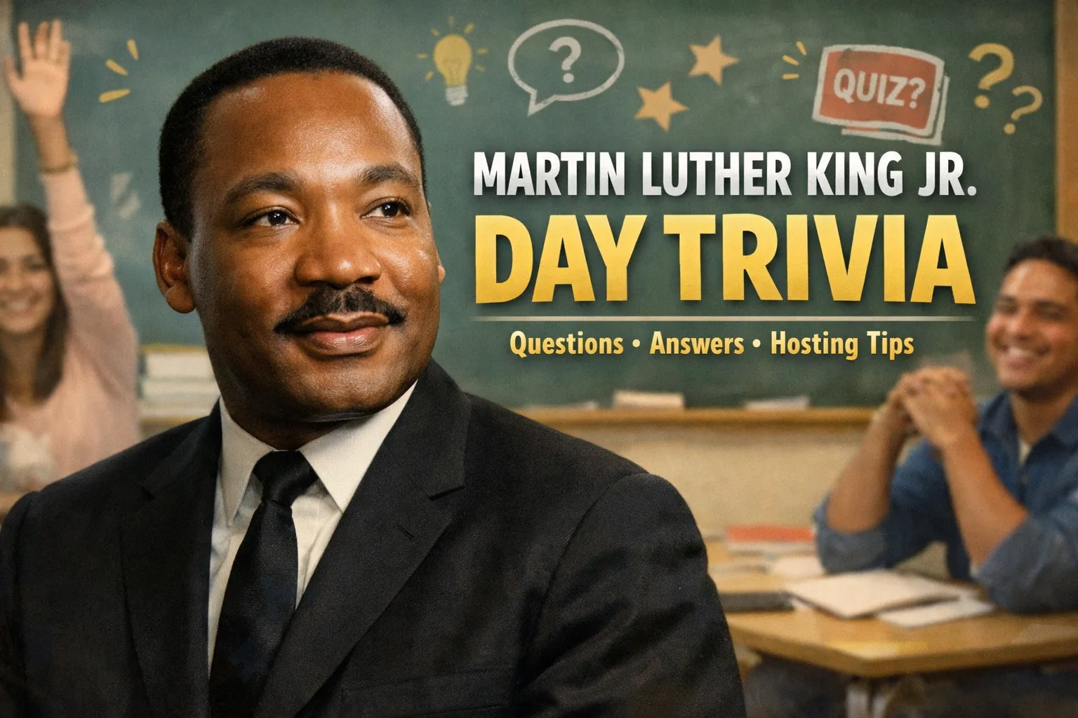 Martin Luther King Jr. Day Trivia: Questions & Hosting Tips